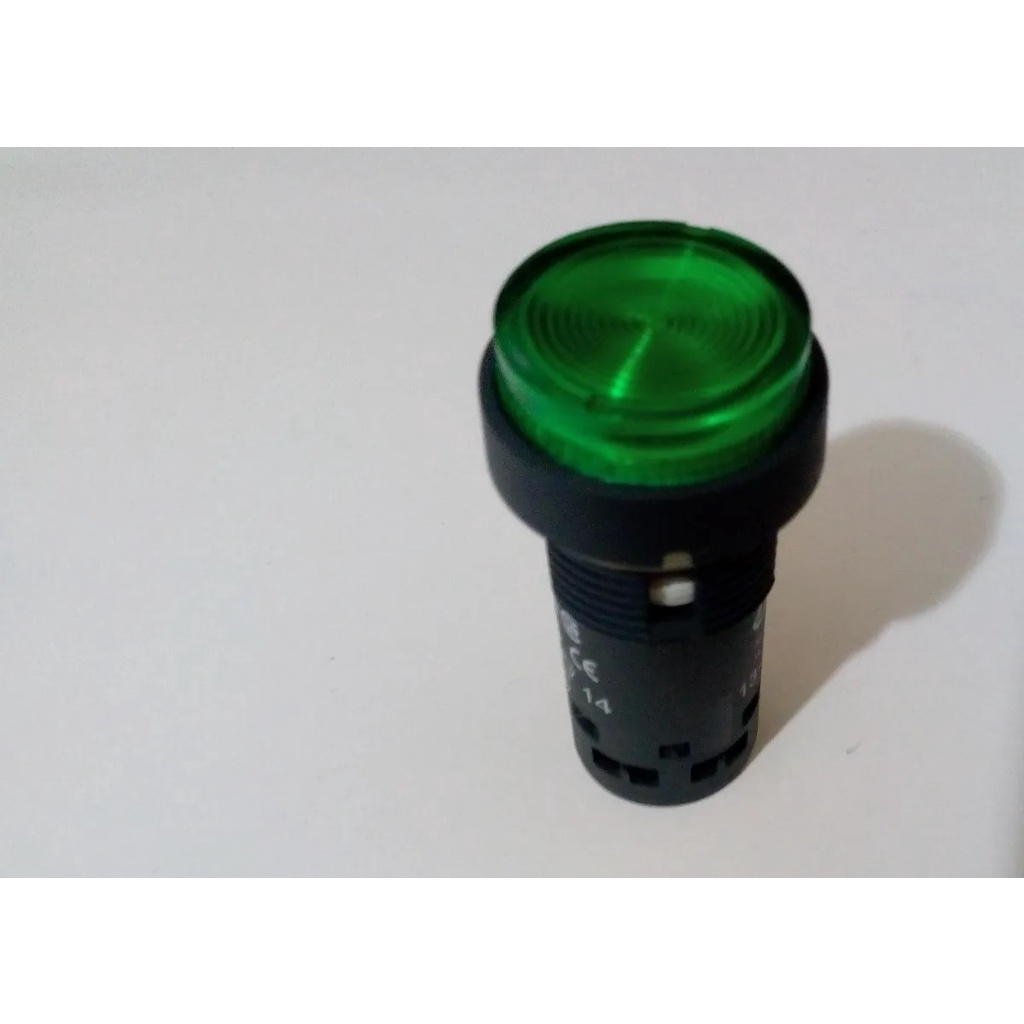 Sinaleiro Led 220v Com Botoeira Verde Xb7-nw3-m1 - Schneider | Shopee ...