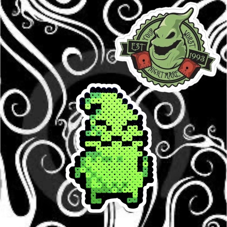 Chaveiro / Imã / Brincos Oogie Boogie Tim Burton Seu pior pesadelo ...