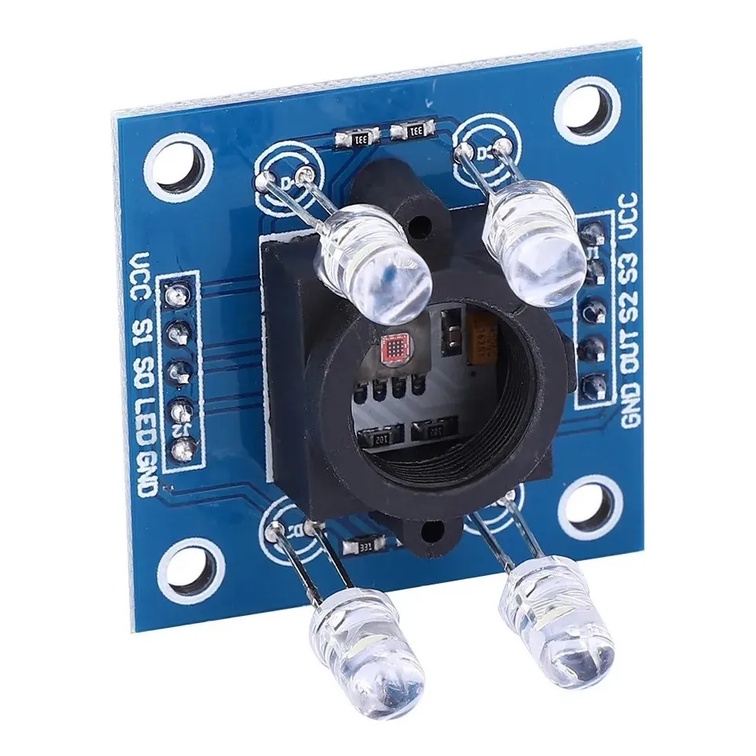 Sensor De Cor RGB TCS230 TCS3200 GY-31 | Shopee Brasil