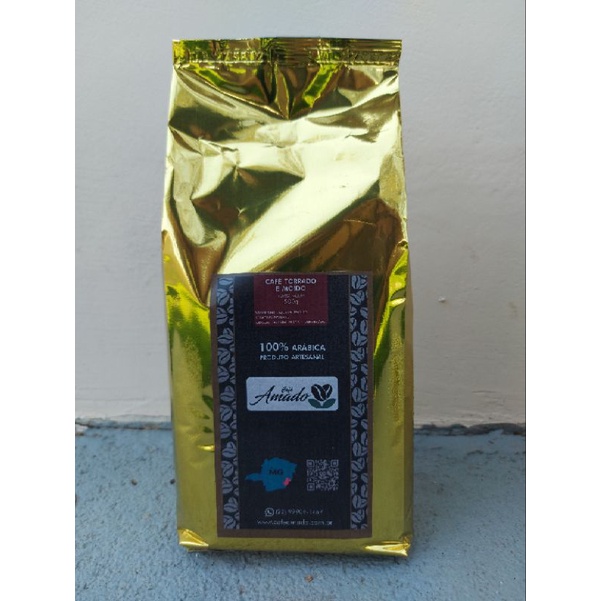 Café Amado Torrado e Moído 500g | Shopee Brasil