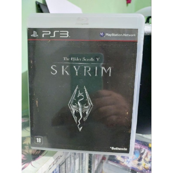 Skyrim com o Mapa Mídia Física Original PS3 | Shopee Brasil