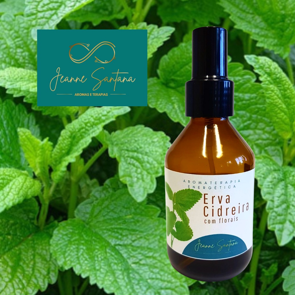 Aromatizador Terapêutico de Erva Cidreira com Florais de Bach - Spray ...