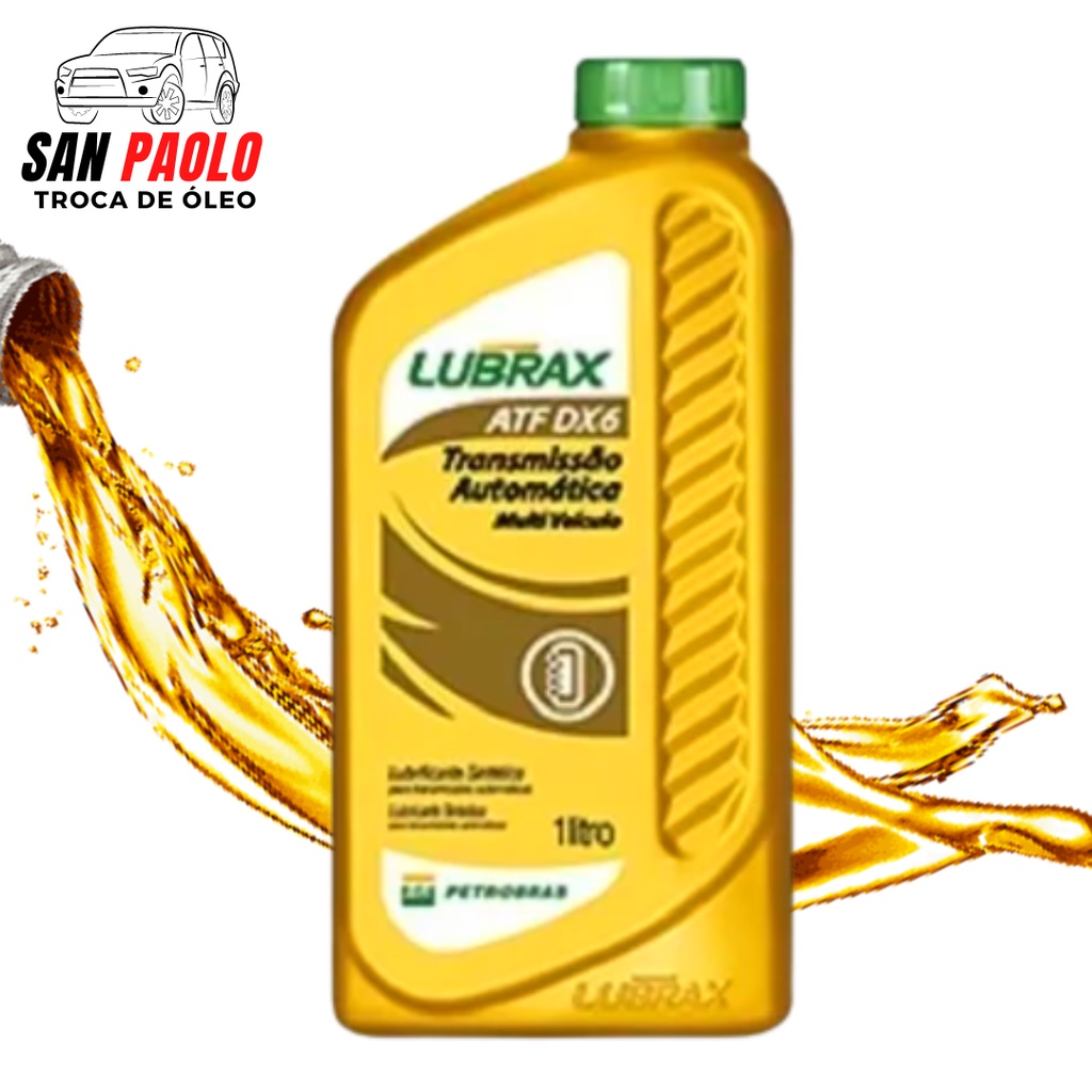 Óleo De Câmbio Automatico Multi Atf Oleo Lubrax Dexron 6 Dx6 - 1 LItro | Shopee Brasil
