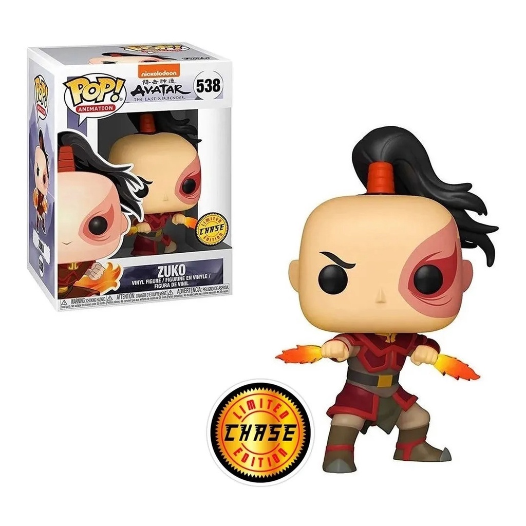 Funko Pop Zuko 538 Avatar Chase Original | Shopee Brasil