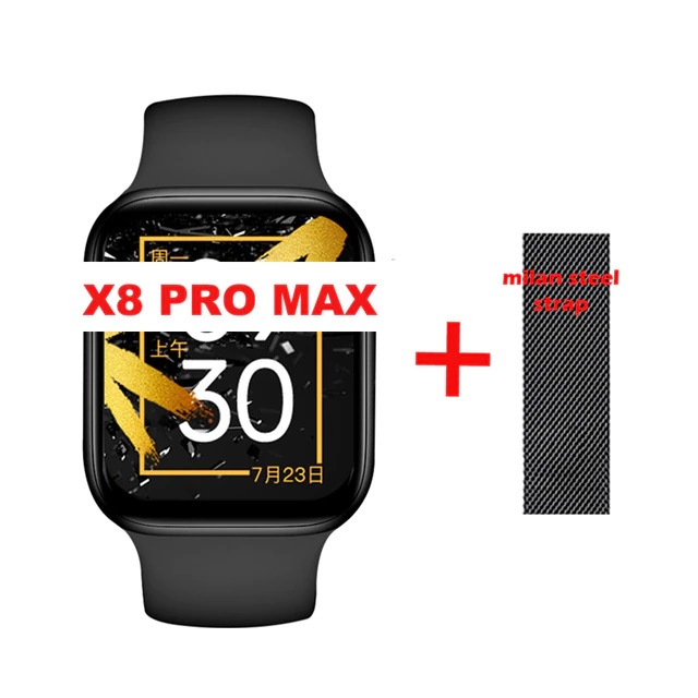Smartwatch X8 Pro Max + pulseira milanese | Shopee Brasil