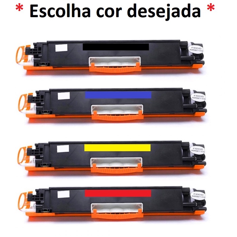 Cartucho Toner compatível Hp Color LaserJet Pro MFP M176N Colorida M176 ...