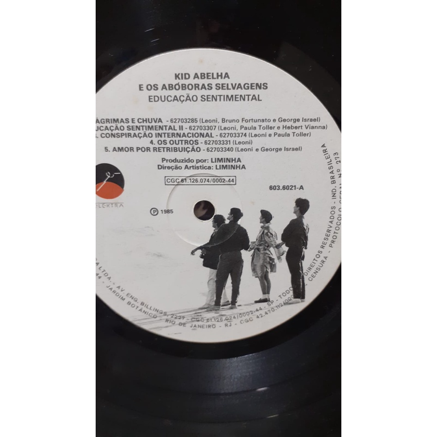 DISCO VINIL-LP- KID ABELHA- 1985- RARO | Shopee Brasil