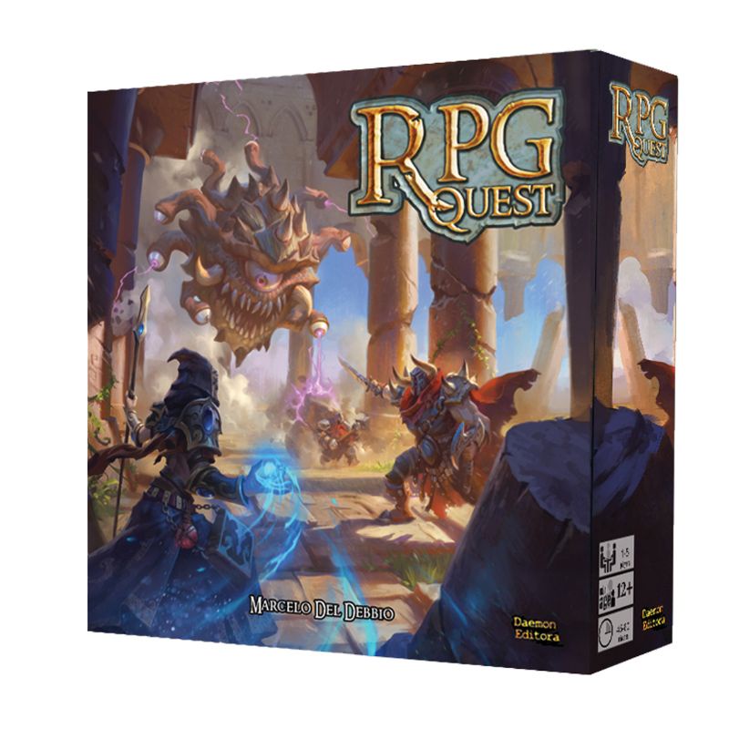 RPG Quest Dungeons - Boardgame | Shopee Brasil