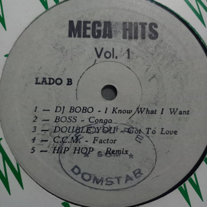Disco de Vinil LP Mega Hits vol 1 | Shopee Brasil