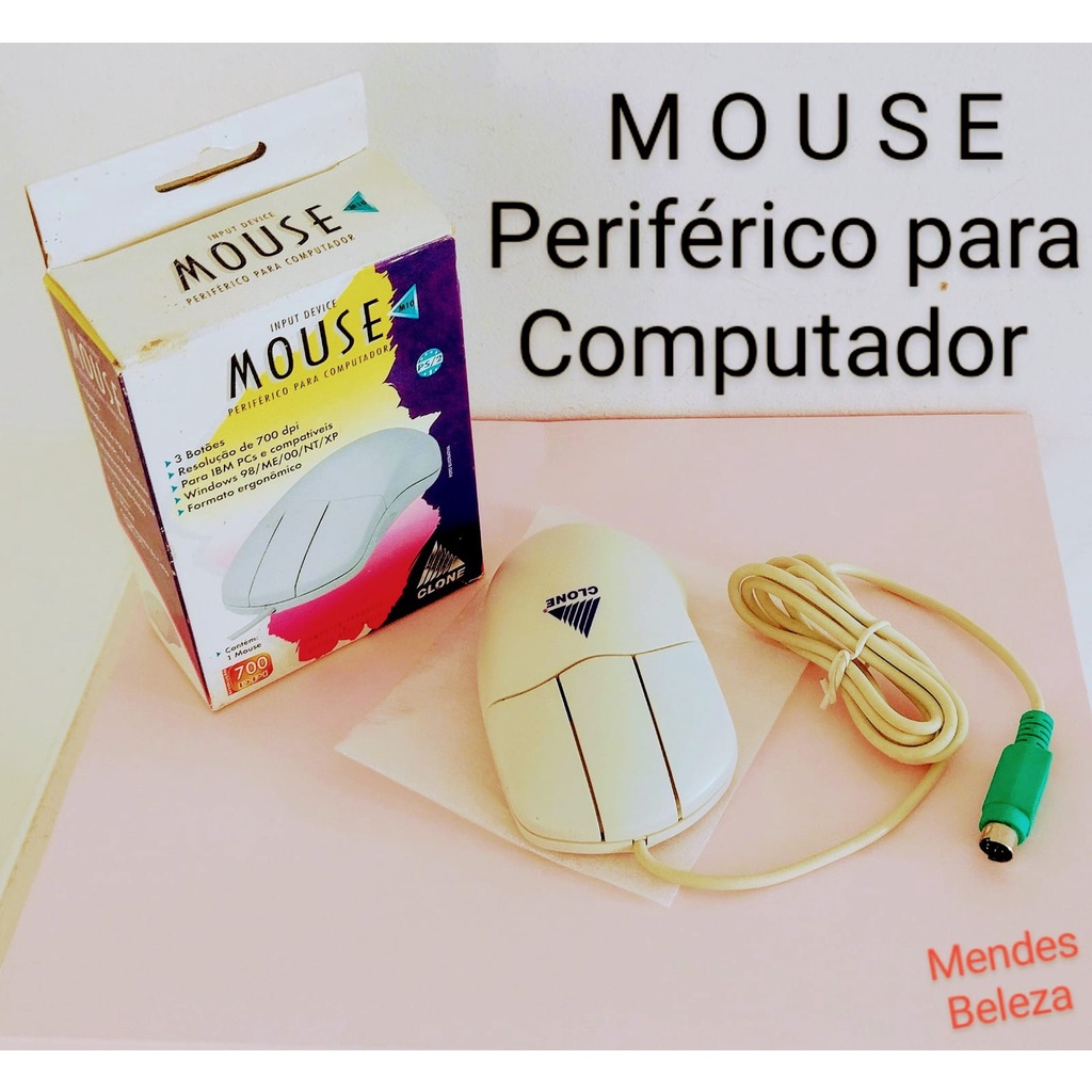 Mouse Periférico para Computador 700 DPI | Shopee Brasil
