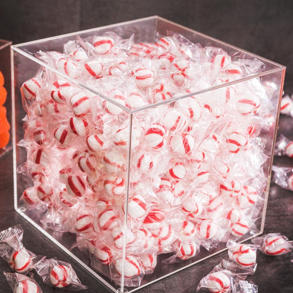 Baleiro de acrilico cubo com tampa articulada | Shopee Brasil