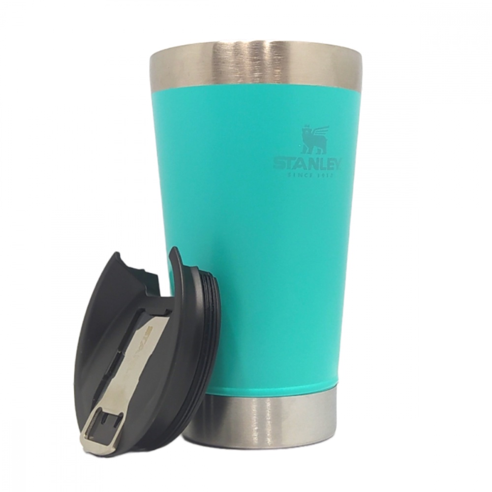 copo 473ml stanley+ tampa e abridor | Shopee Brasil