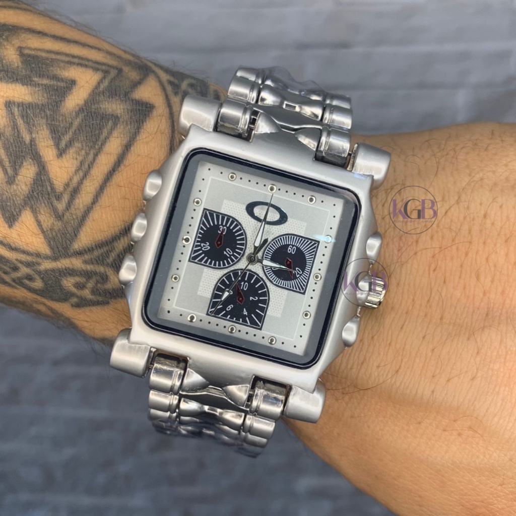 Relógio Oakley tank-minutemachine Premium 12 pinos | Shopee Brasil