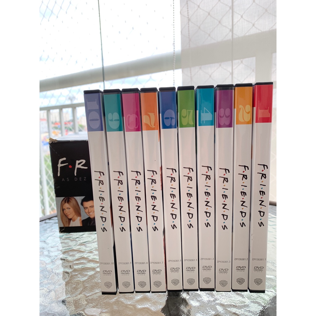 Coleção Friends 1ª A 10ª Temporadas Completas Original | Shopee Brasil
