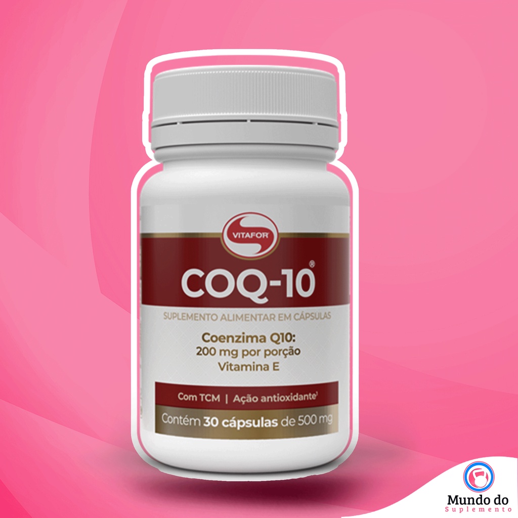 Coenzima Q10 200mg - Vitafor | Shopee Brasil