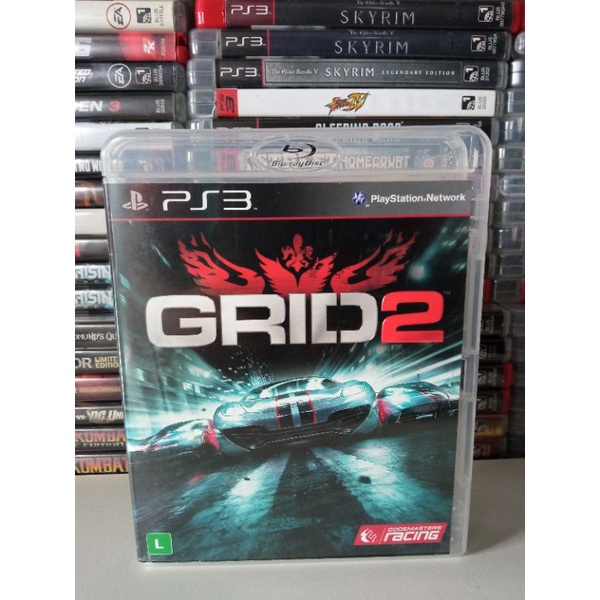 Jogo Grid 2 PS3 original mídia física seminovo pronta entrega | Shopee ...