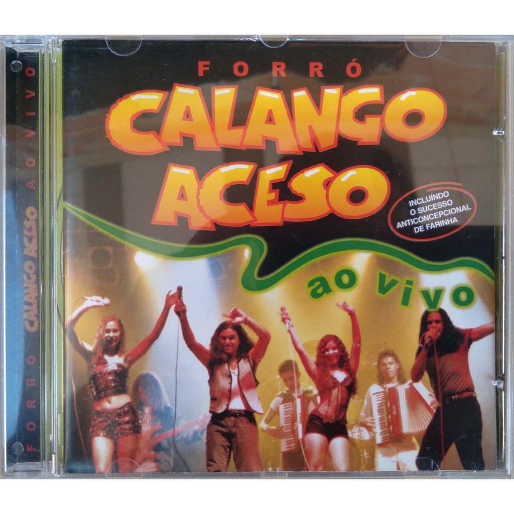 Cd Forró Calango Aceso Vol.04 ''Ao Vivo'' Cd Original (1998) | Shopee Brasil