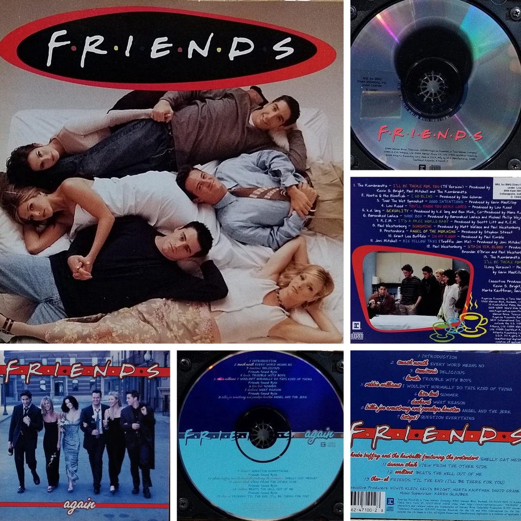 CD FRIENDS (1994) e AGAIN (1999) - IMPORTADO USA | Shopee Brasil