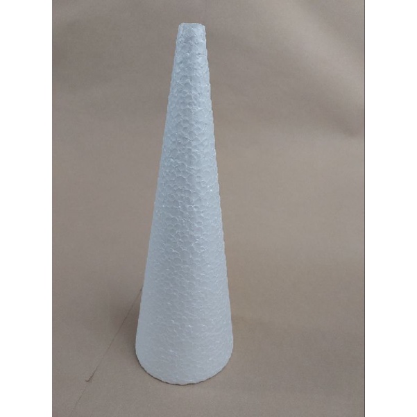 Cone de isopor 30 cm | Shopee Brasil