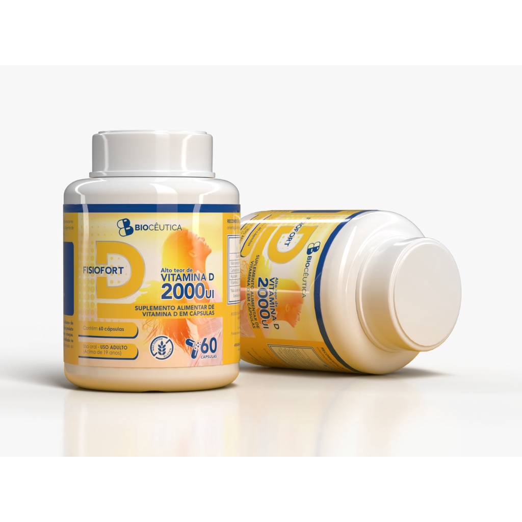 Suplemento Alimentar Vitamina D2000UI 60 Capsulas | Shopee Brasil
