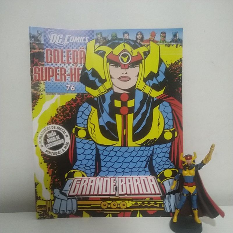 miniatura eaglemoss grande barda edição 76 DC | Shopee Brasil
