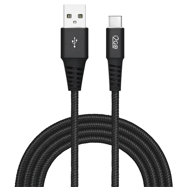 Cabo Usb-c I2go Pro 3a Nylon Reforçado 2 Metros | Shopee Brasil