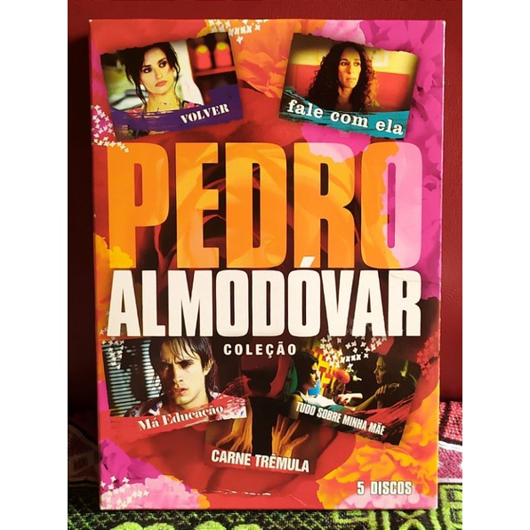 Box de DVDs Pedro Almodóvar (5 filmes) | Shopee Brasil