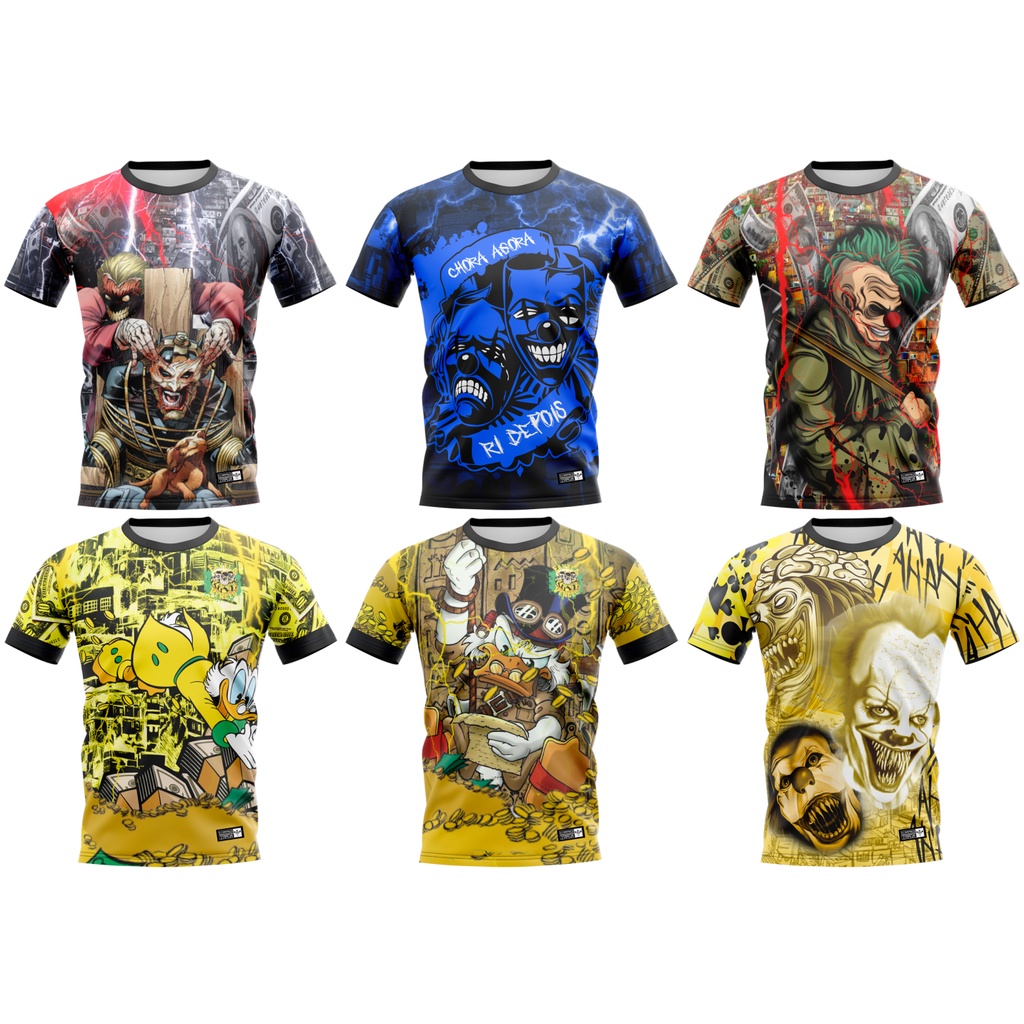 Camisetas Adulto da Quebrada favela Chave Mandrake Peita Vários ...