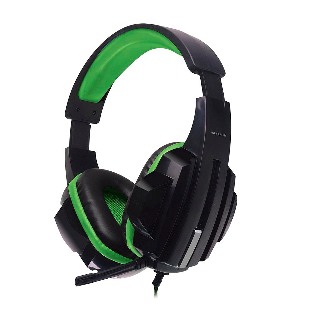 Fone de Ouvido Headset Gamer Multilaser PH123 Cabo Nylon | Shopee Brasil