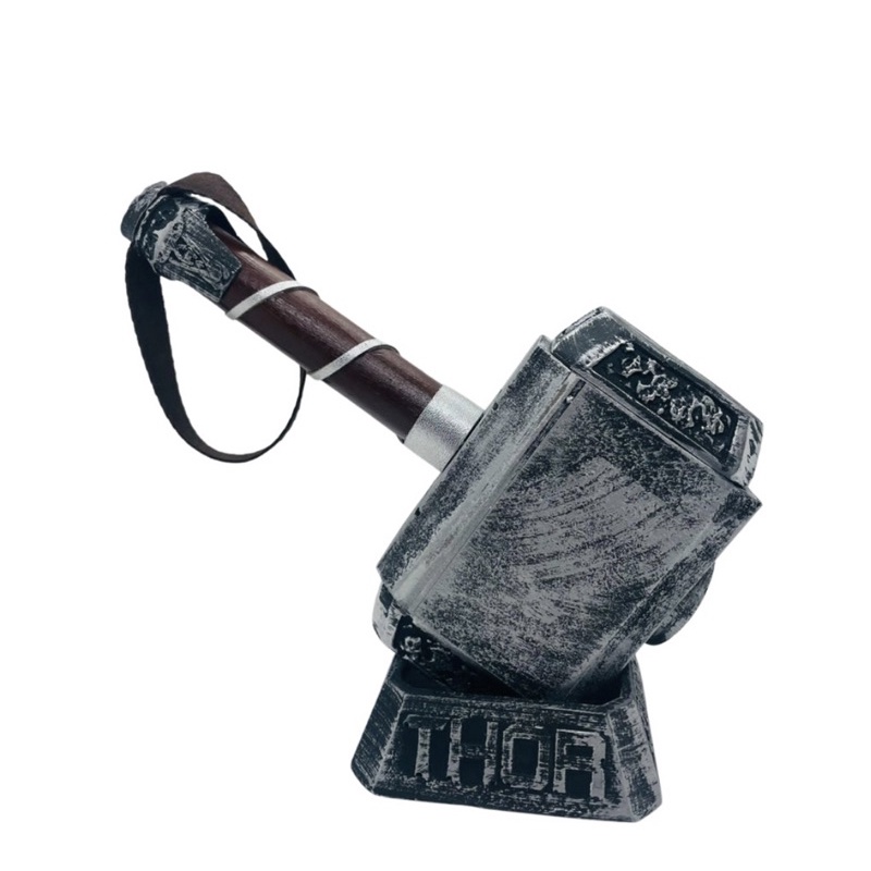 Martelo do thor 30 Cm Com Base mjolnir Deus do Trovão | Shopee Brasil