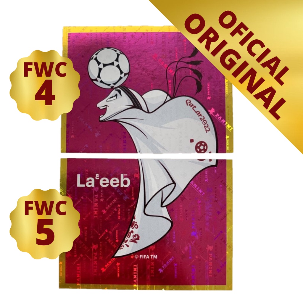 Figurinhas Mascote La eeb para Álbum Copa do Mundo Qatar 2022 ...