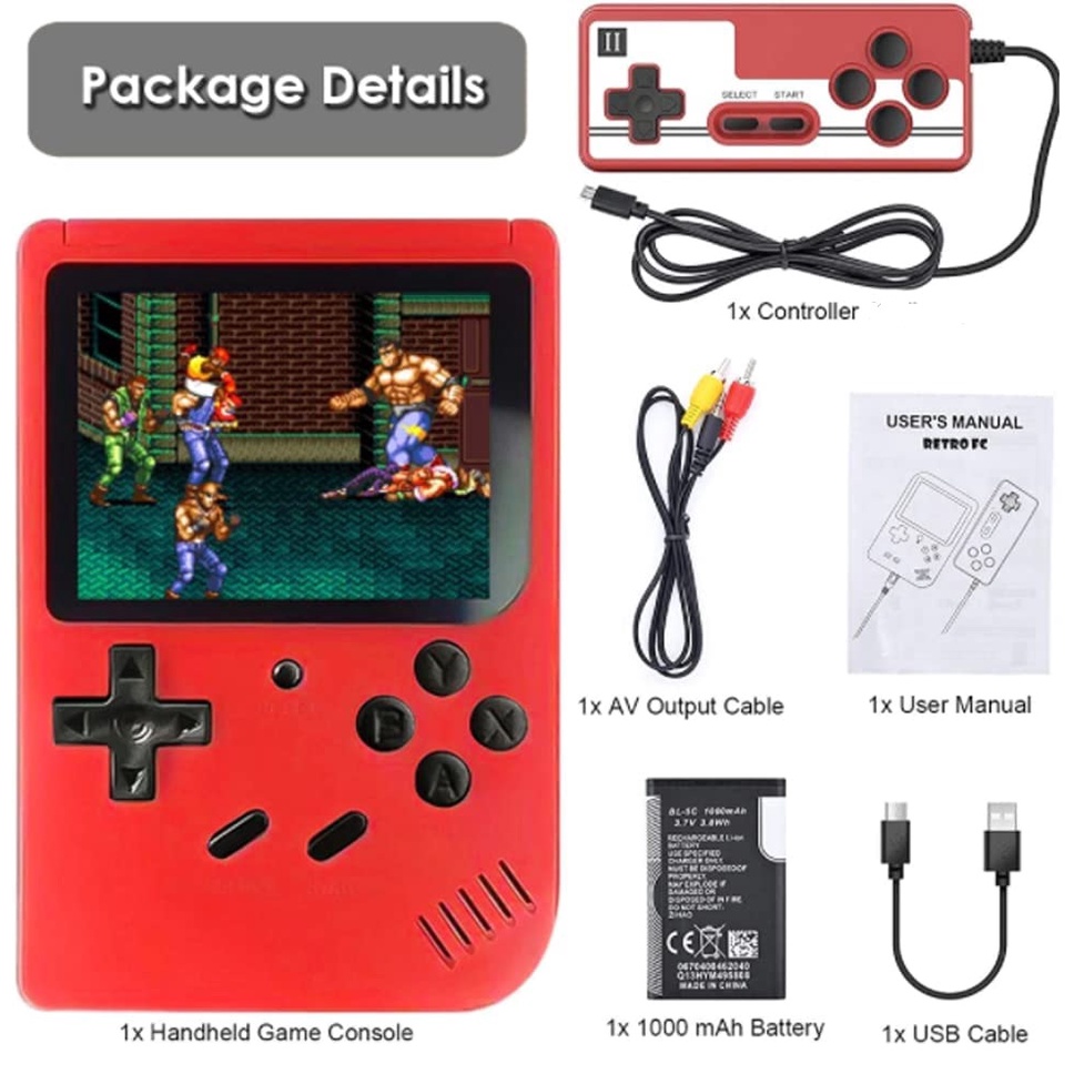 Mini Console De Video Game Clássico Retro | Shopee Brasil