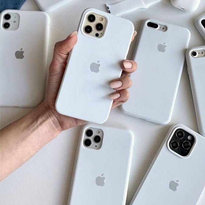 Capinha Capa Case Aveludada Capinha Case Capa (Branca)(todos Modelos ...