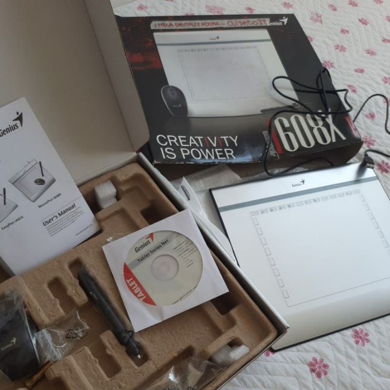 Mesa Digitalizadora Mousepen i608x GENIUS (Desapego) | Shopee Brasil