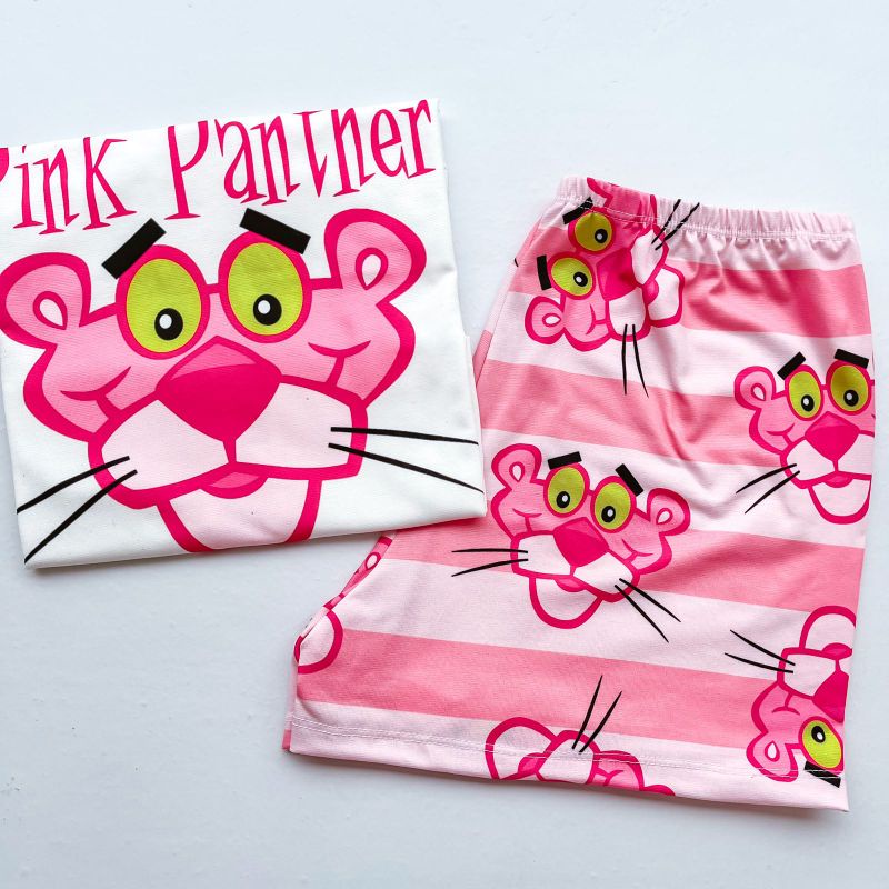 Pijama BabyDoll Pantera Rosa | Shopee Brasil