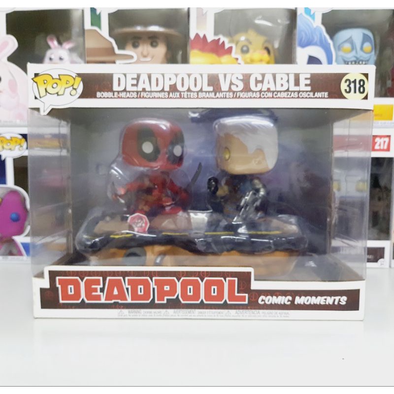 Funko Pop! Marvel Deadpool VS Cable 318# | Shopee Brasil