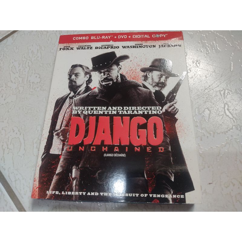 Blu Ray DVD Django Livre (importado, com luva) | Shopee Brasil