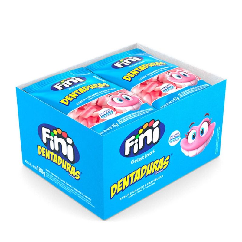 Caixa Mini Fini 180g com display com 12 unidades de 15g | Shopee Brasil
