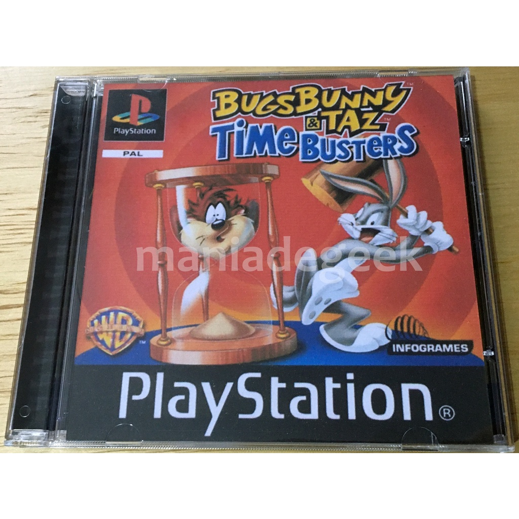 Jogo Bugs Bunny & Taz - Time Buster para play 1 psone | Shopee Brasil