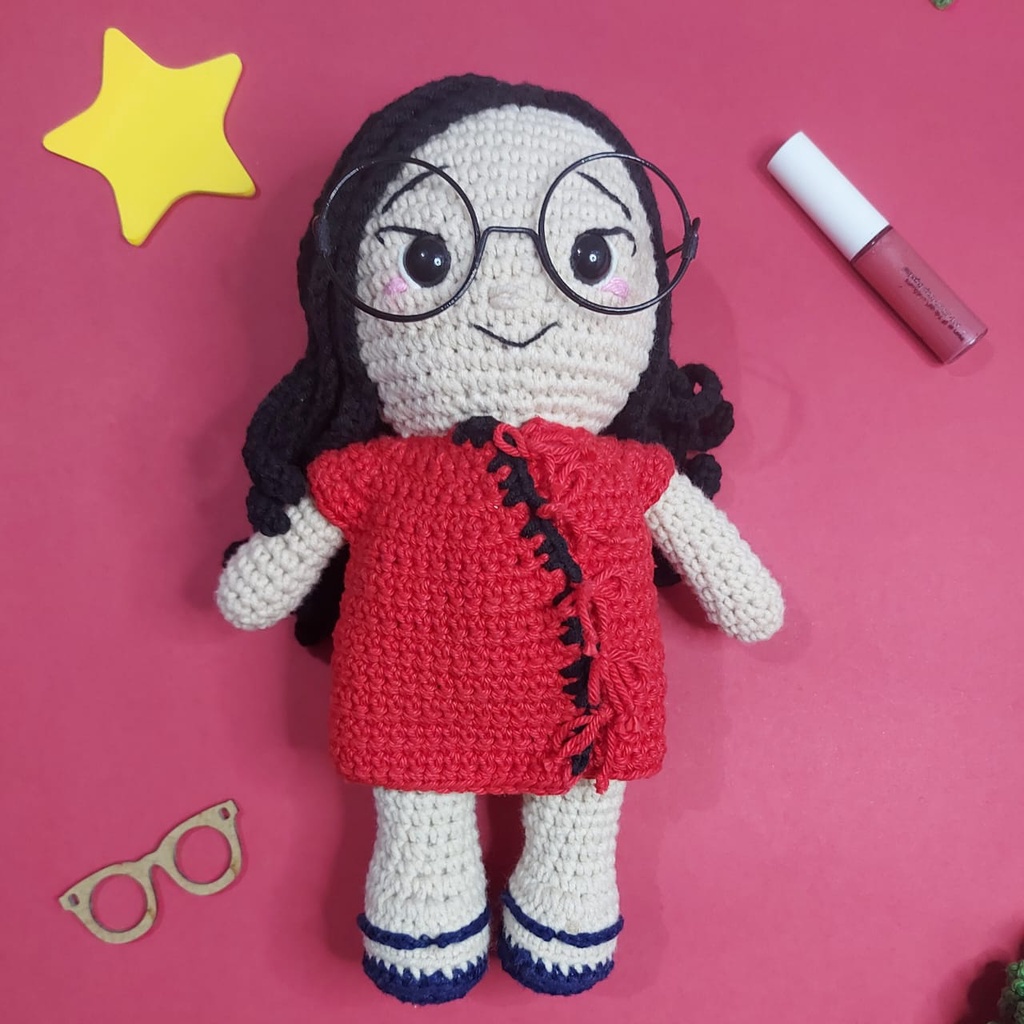 Mini mim Juju (boneca personalizada) | Shopee Brasil