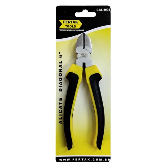Alicate de Corte Diagonal Hobby 6 Polegadas 150mm Fertak | Shopee Brasil