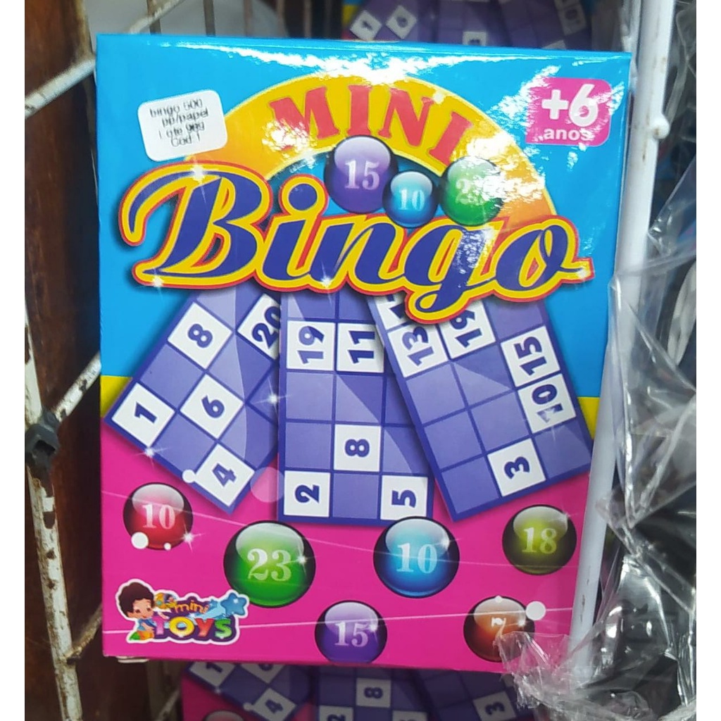 Mini bingo | Shopee Brasil
