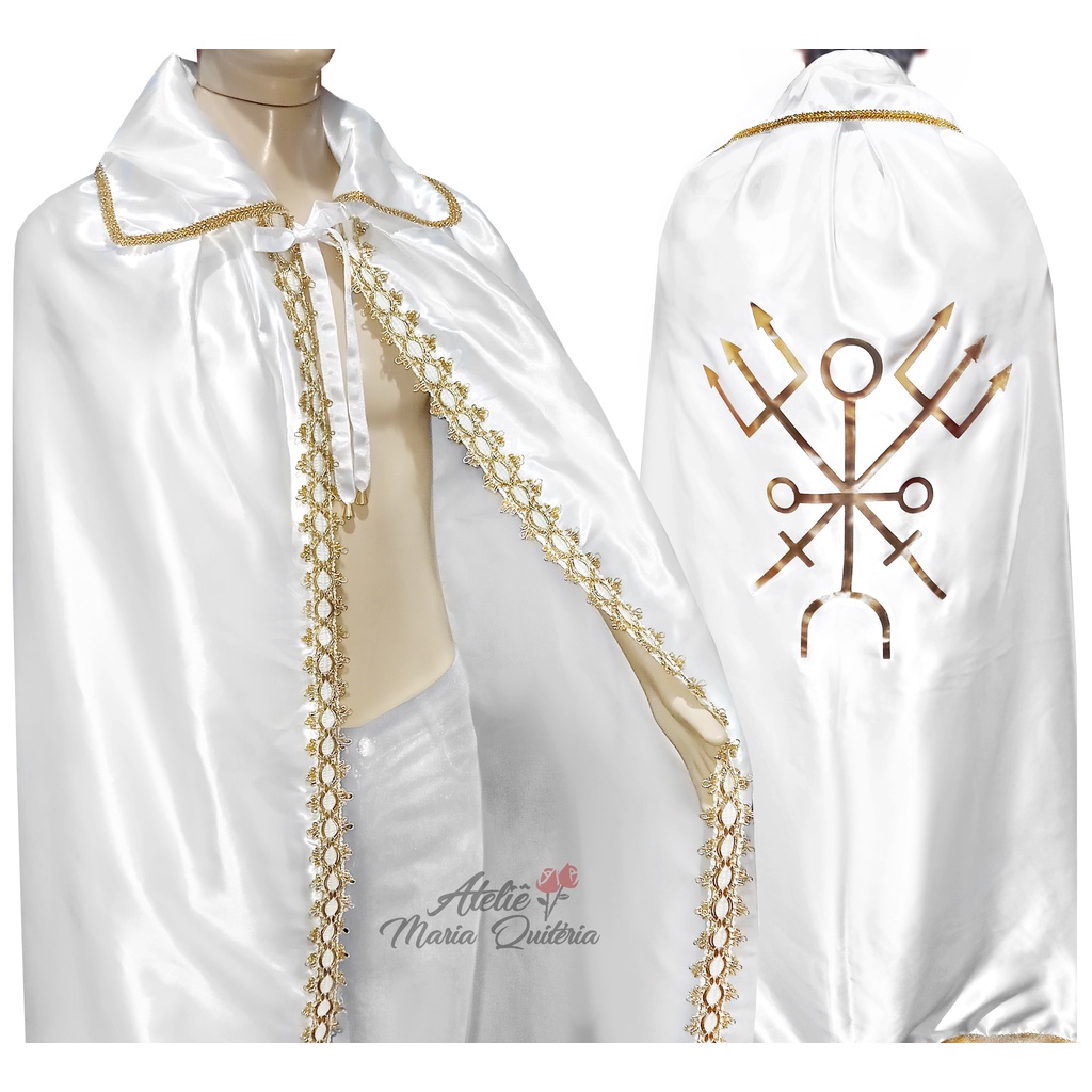 Capa Exu Tranca Rua Das Almas Com Ponto Riscado / Tecido Cetim Dupla ...