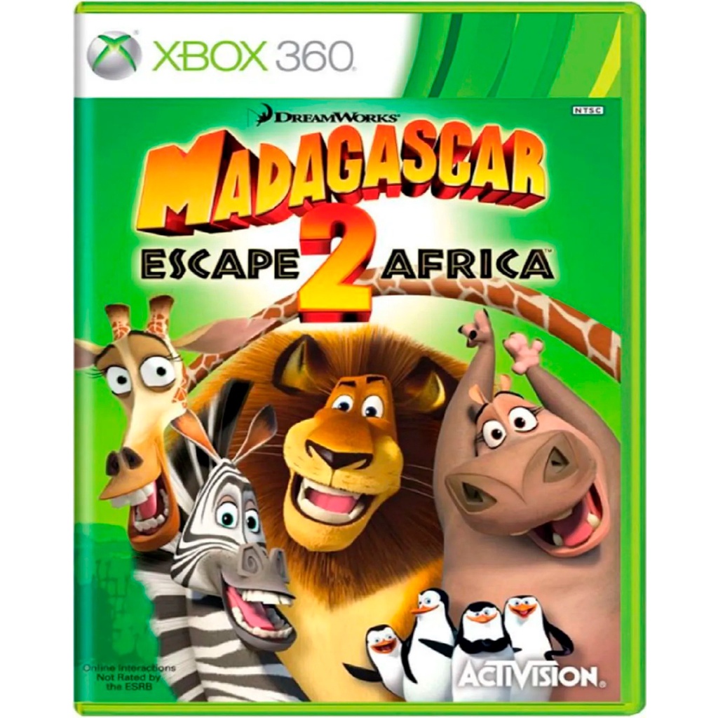 Madagascar 2 Xbox 360 | Shopee Brasil