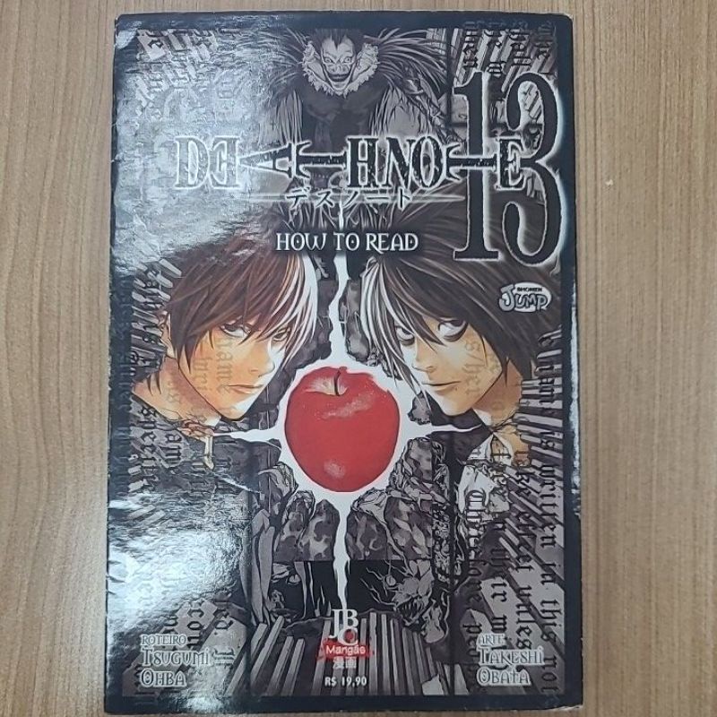 TSUGUMI OHBA - Death Note 13: How to Read | Shopee Brasil