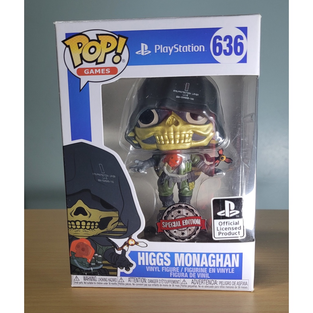 Funko Pop Higgs Monaghan 636 - Death Stranding | Shopee Brasil