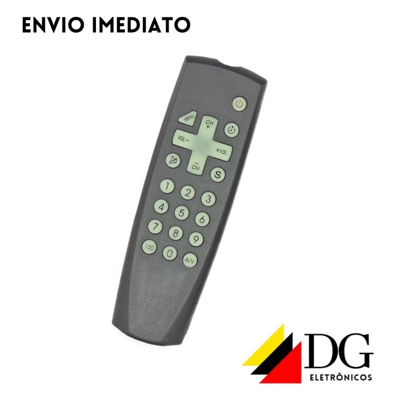 Controle Remoto para Tv Semp Toshiba Tubo ct-7160 , ct-7180 , tvc-102 ...