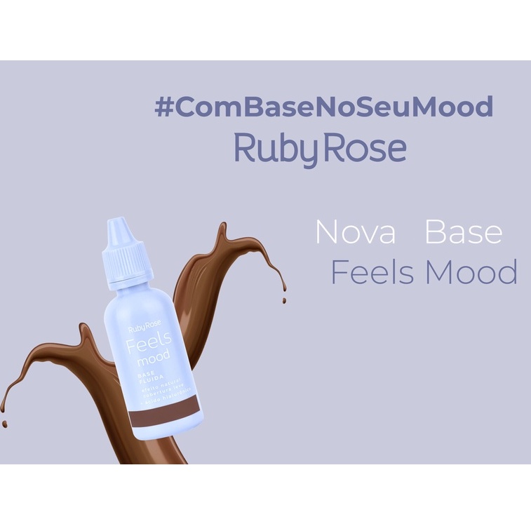 Base Fluida Feels Mood - Ruby Rose | Shopee Brasil