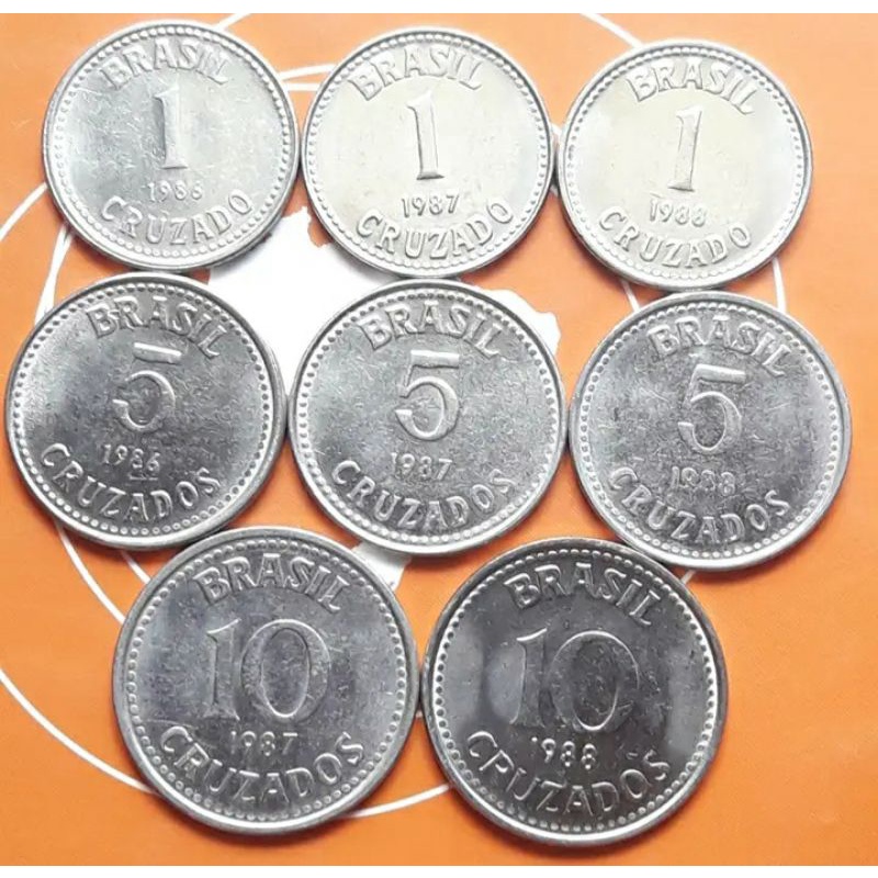 Série cruzados - emblema da República.(Ver descrição). | Shopee Brasil