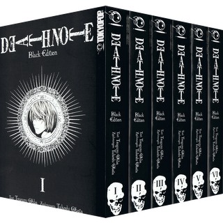 Mangá Death Note | Black Edition - Tsugumi Ohba - Vários Vols(1 ao 6) | Shopee Brasil